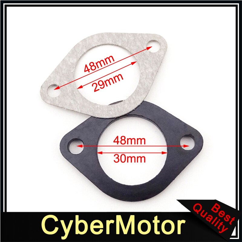 2x Motorcycle 30mm Carburetor Engine Manifold Inta... – Grandado