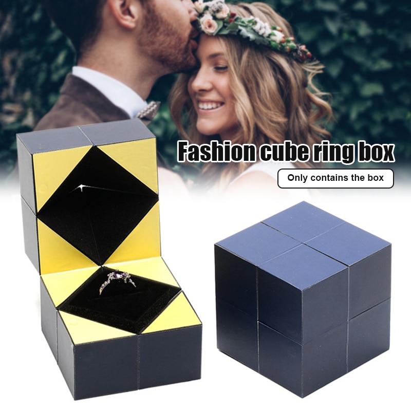 Puzzle Jewelry Box Magical Ring Box for Valentine'... – Vicedeal