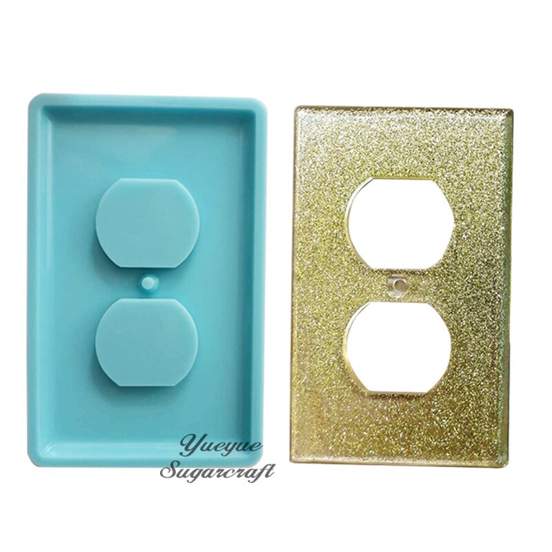 Shiny Outlet Cover 4.75in X 3in Siliconen Mal Sili... – Grandado