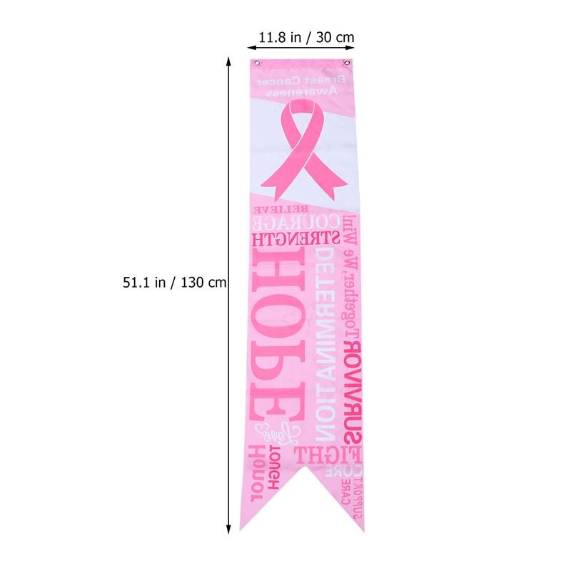 2pcs Women's Health Banners Breast Cancer Awarenes... – Vicedeal