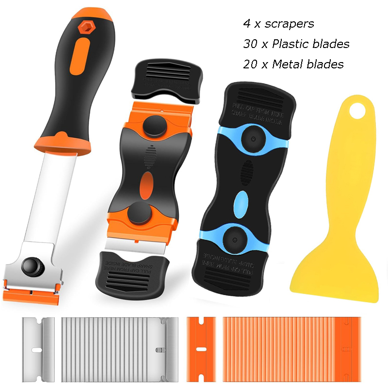 Plastic /Metal Razor Blade Scraper Multi-Purpose G... – Grandado