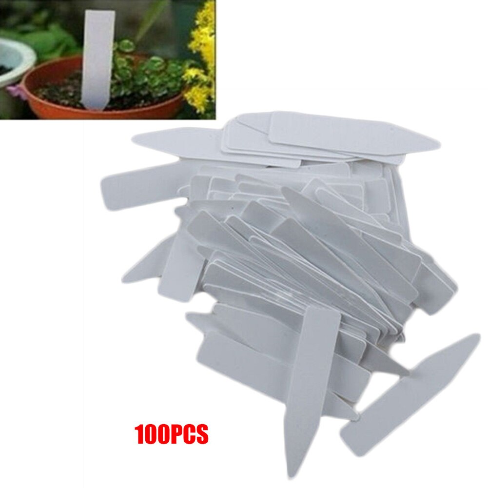 100Pcs Plastic Plant Tags Tuin Plant Labels Kweker... – Grandado