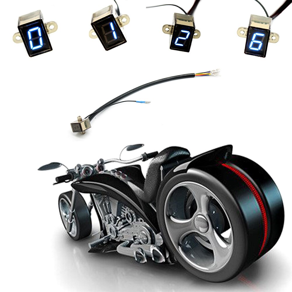 12V Off-road Motorcycle Gear Display 1-6 Gear Brig... – Vicedeal