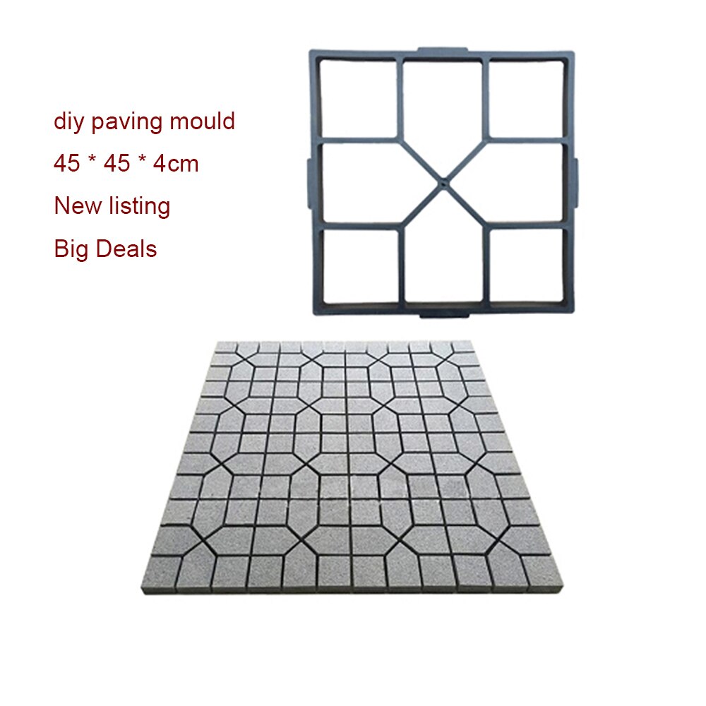 Irregular DIY Pavement Mold Walk Maker Path Maker ... – Grandado