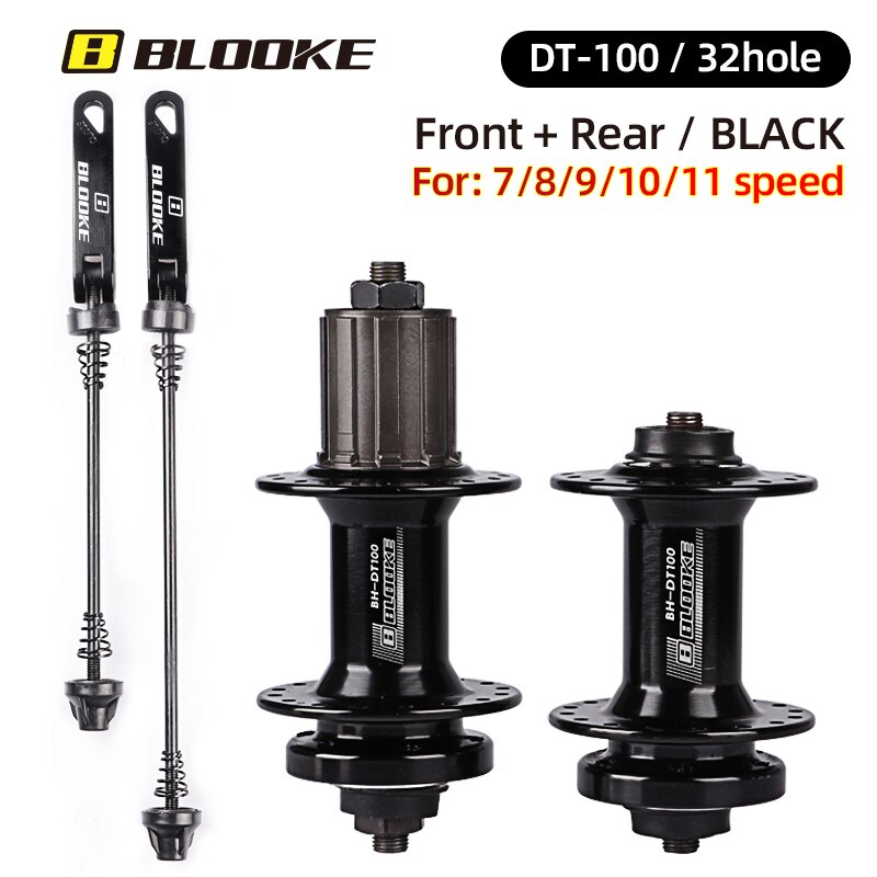 BLOOKE MTB Bike Hub 32 36 Hole Quick Release DT-10... – Grandado
