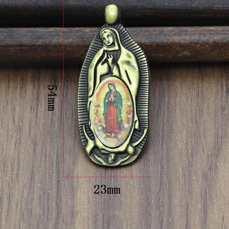 HeyMamba Bronze Catholic Lourdes Holy Mary Statue ... – Grandado