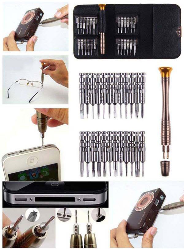 Multifunctional 25 in 1 screwdriver set For phone ... – Vicedeal
