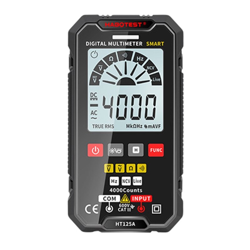 Digital Multimeter Voltmeter 4000 Counts Auto-Rang... – Vicedeal