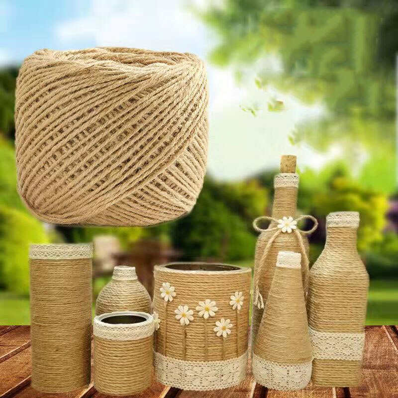 Burlap Rope Natural Hessian Jute Twine Burlap Stri... – Grandado