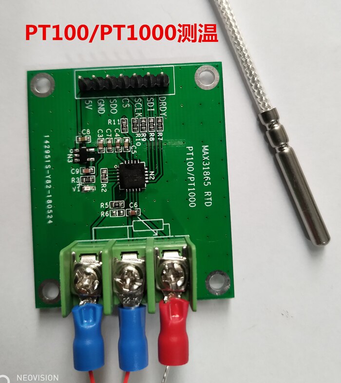 PT100 PT1000 temperatuur module temperatuur-sensor... – Vicedeal