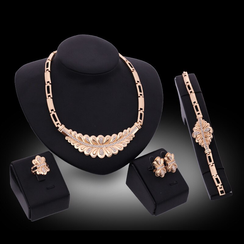 Dames Sieraden Set Europa En Amerika Stud Ketting ... – Grandado