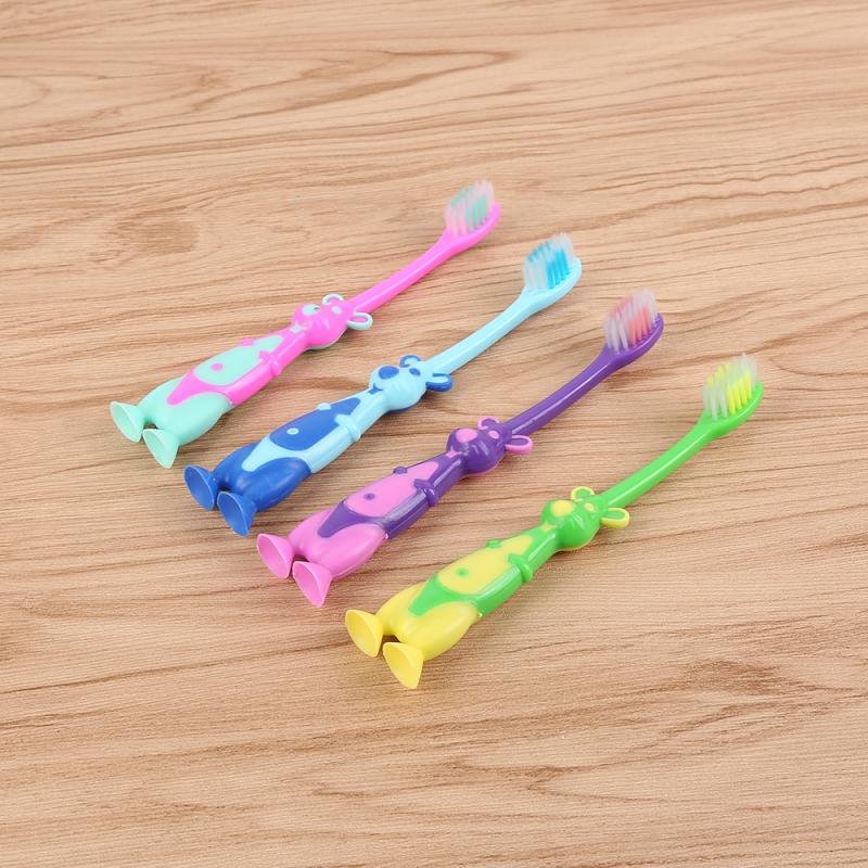 Kids Cartoon Toothbrush Soft Bristles And Anti Sli... – Grandado