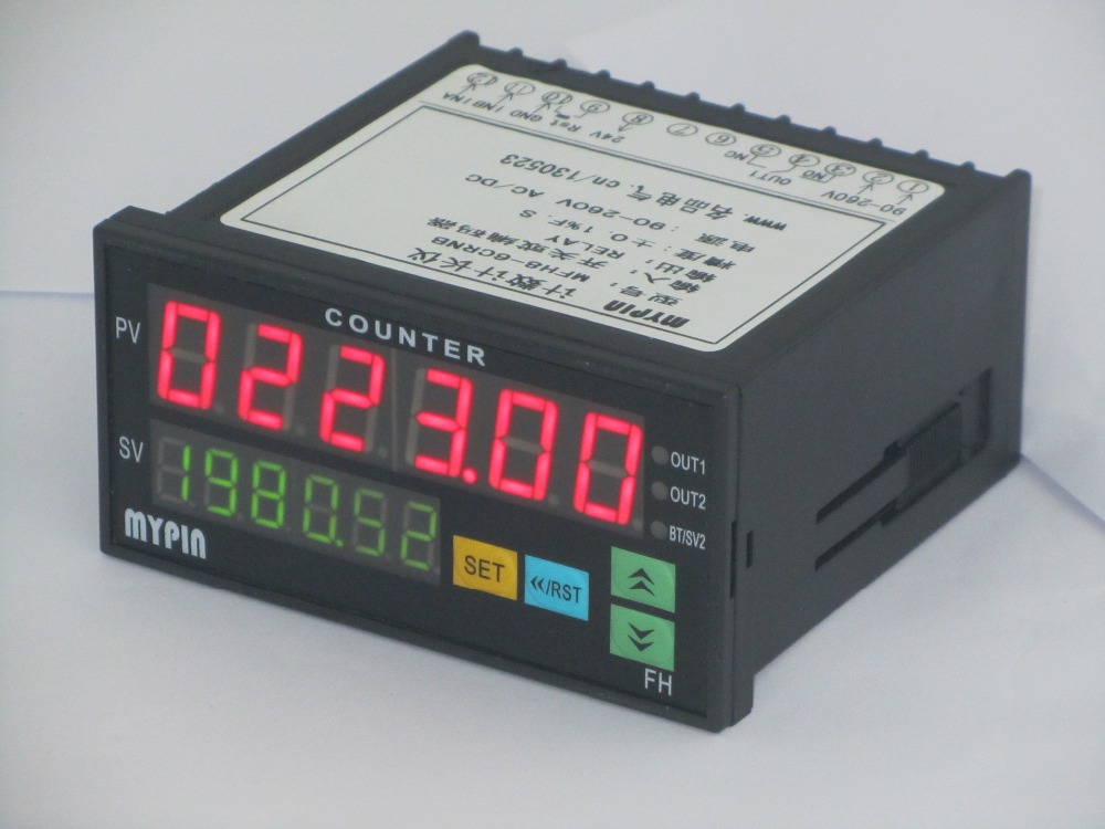 Digital Counter Mini Length Batch Meter 1 Preset R... – Grandado