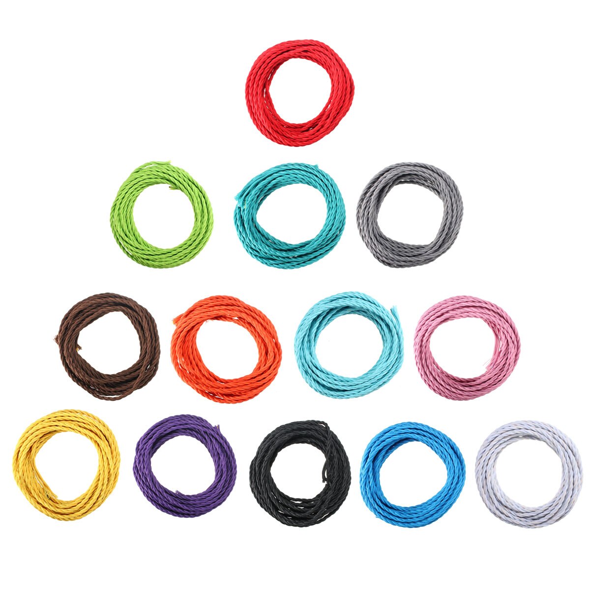10m vintage braided wire textile cord braided cabl... – Grandado