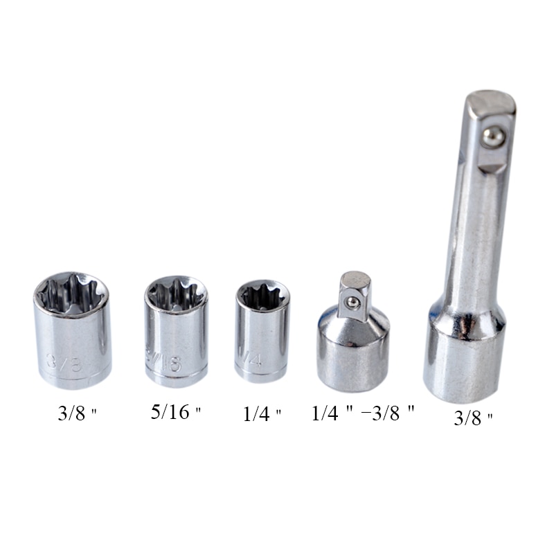 38PCS Socket Wrench Set 3/8'' Ratchet Wrench SET O... – Grandado