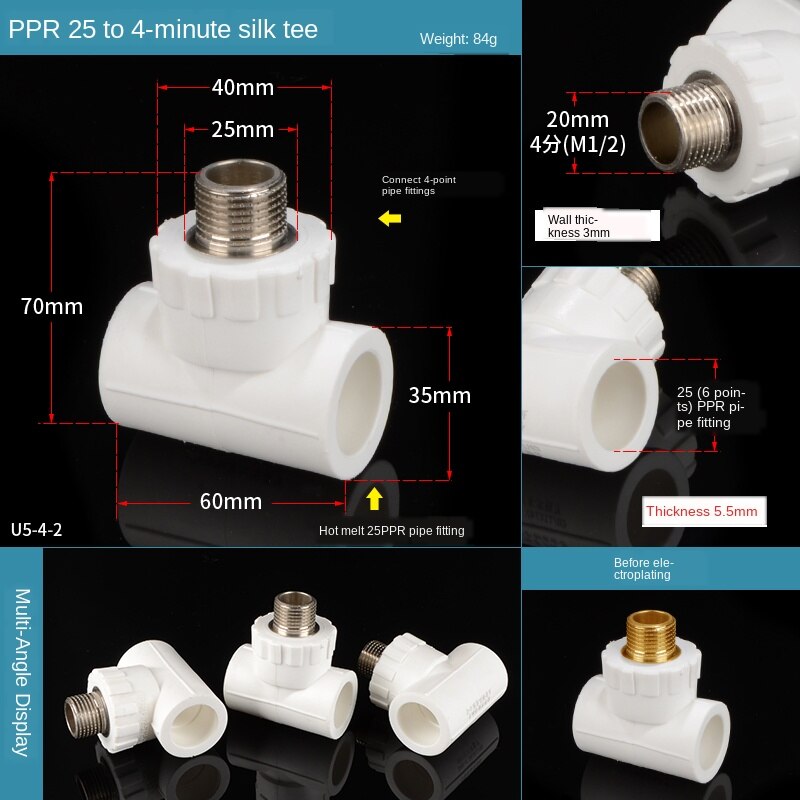Leidingen Ppr Buitenste Draad Tee Ppr Innerlijke T... – Grandado