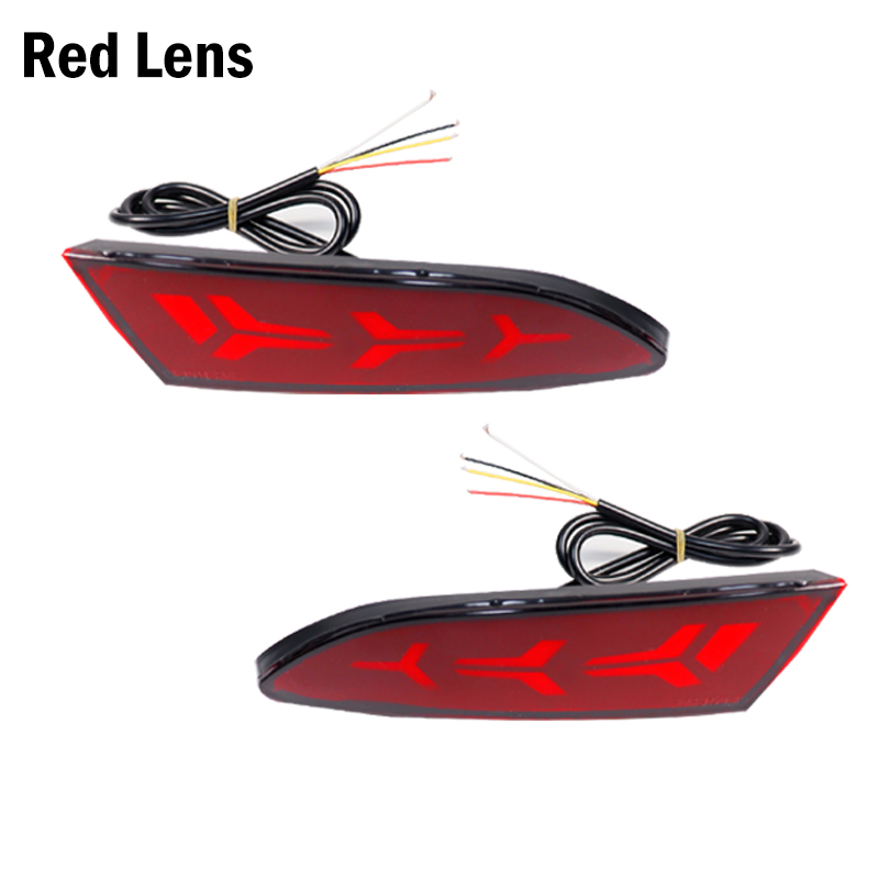 2PCS Rear Bumper Reflector Light For Ford Focus 3 ... – Vicedeal