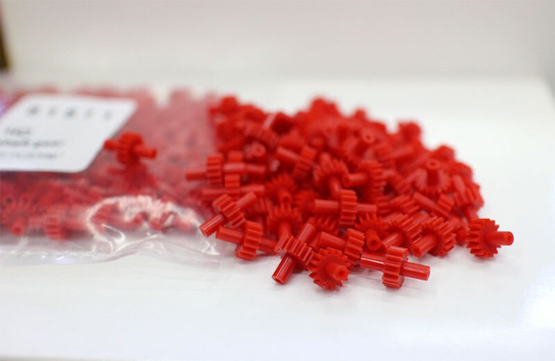 50 PCS 1/87 Ho Scale 15 Tooth Gear Model Electric ... – Vicedeal