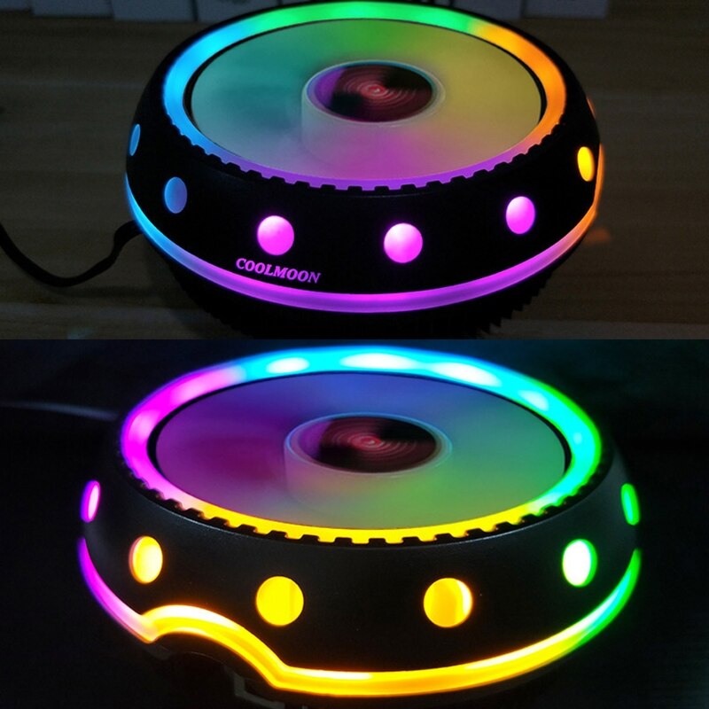 Aluminum 3 Pin CPU Cooler Radiator RGB Heat Sink S... – Grandado