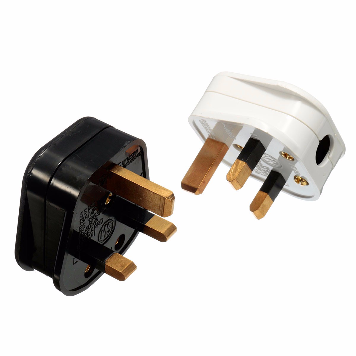 LEORY 13A 3Pin UK Plug Connector Cord Adapter AMP ... – Grandado