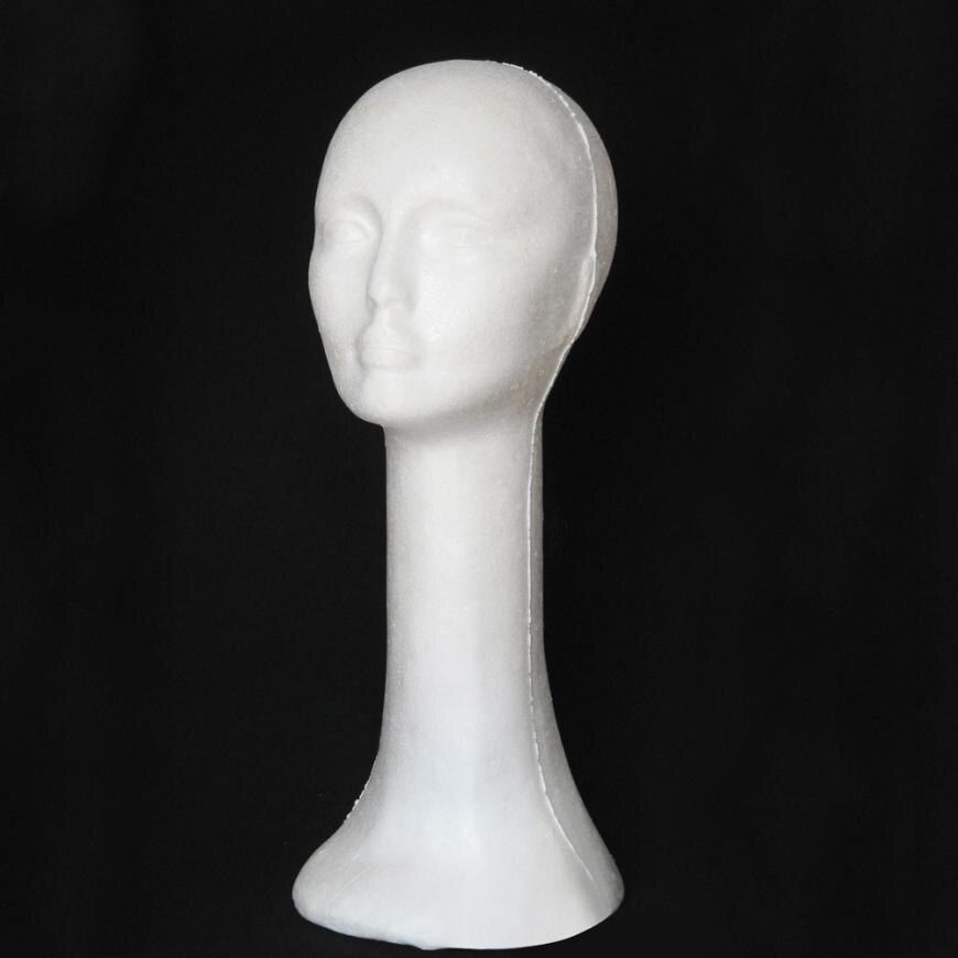 Vrouwelijke model hoofd Mannequin Vrouwelijke Foam... – Vicedeal