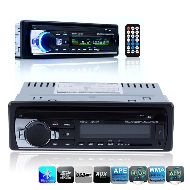 Onever 1din Bluetooth AutoRadios Auto Stereo In-Da... – Vicedeal