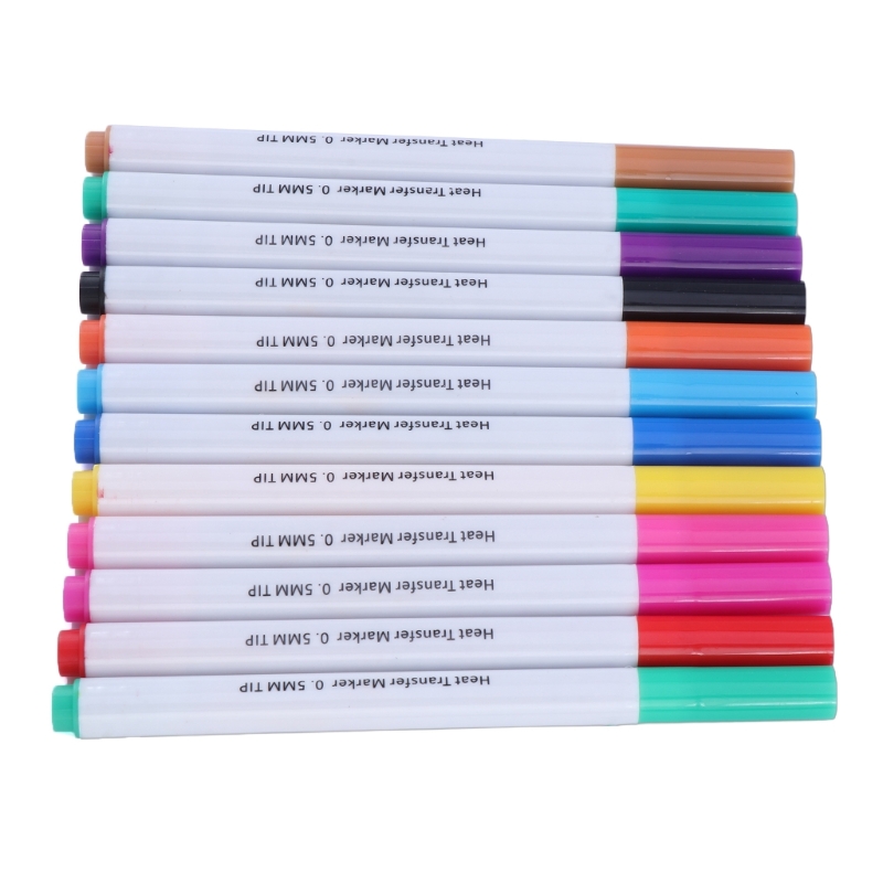 12 Colors Heat Transfer Markers Sublimation Ink Ma... – Grandado