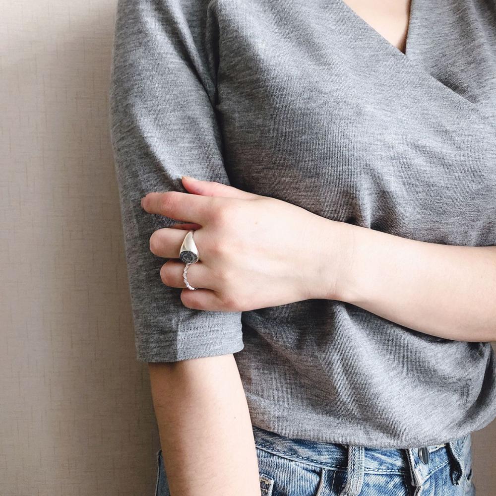 Korean Planet Saturn Ring Female Vintage Jewelry S... – Grandado