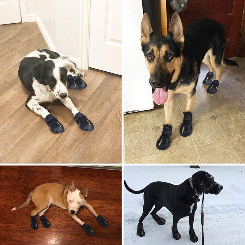 1set Dog Shoes Pet Big Dog Shoes Golden Retriever ... – Grandado
