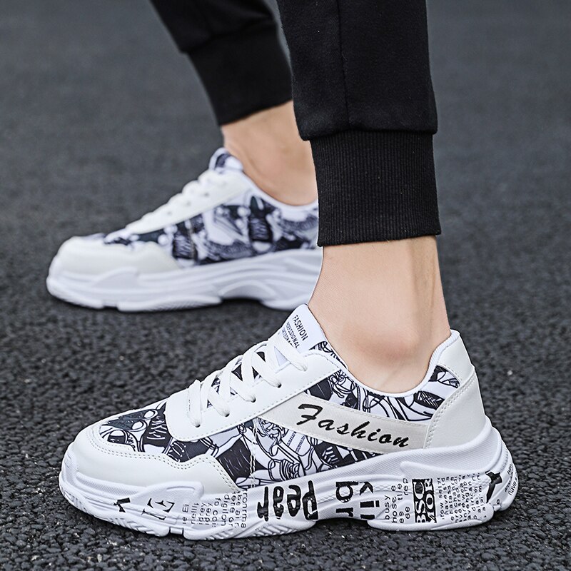 Zapatos informales de primavera con cordones, zapa... – Vicedeal