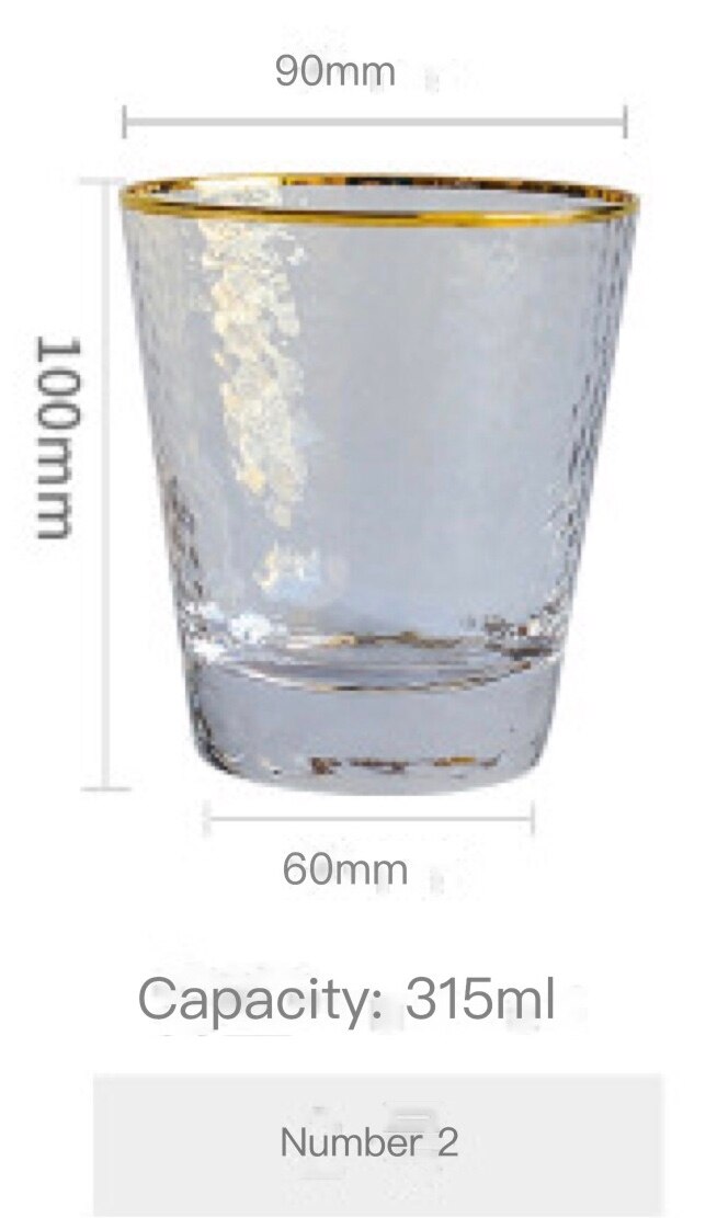 Glass Goblet Cup Transparent Round Wine Beer Drink... – Grandado