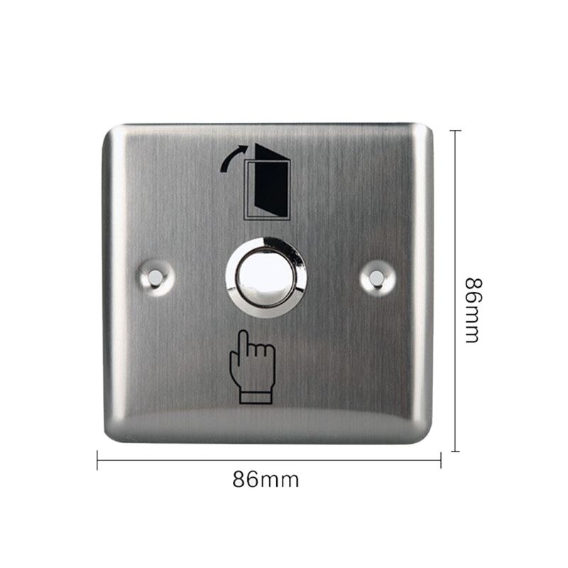 Stainless Steel Exit Button Push Switch Door Senso... – Vicedeal