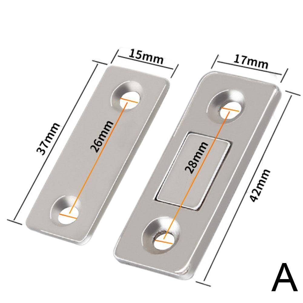Punch-free Magnetic Self-stick Latch Strong Steel ... – Grandado