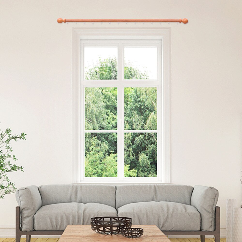 1 Pc Single Curtain Rod Mute Curtain Pole Curtain ... – Grandado