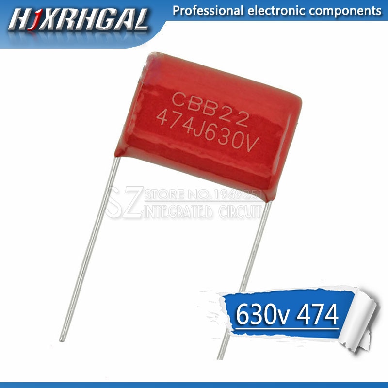 10 stk 630 v 474j 0.47uf 470nf pitch 20mm 630v 474... – Vicedeal