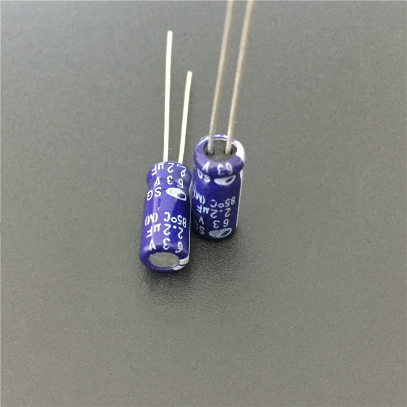 10pcs 2.2uF 63V SAMWHA SD Series 5x11mm 63V2.2uF A... – Grandado
