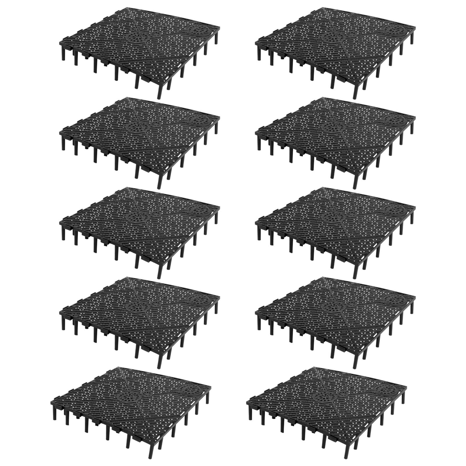 20pcs Fish Tank Bottom Filter Plate PVC Splicing C... – Grandado