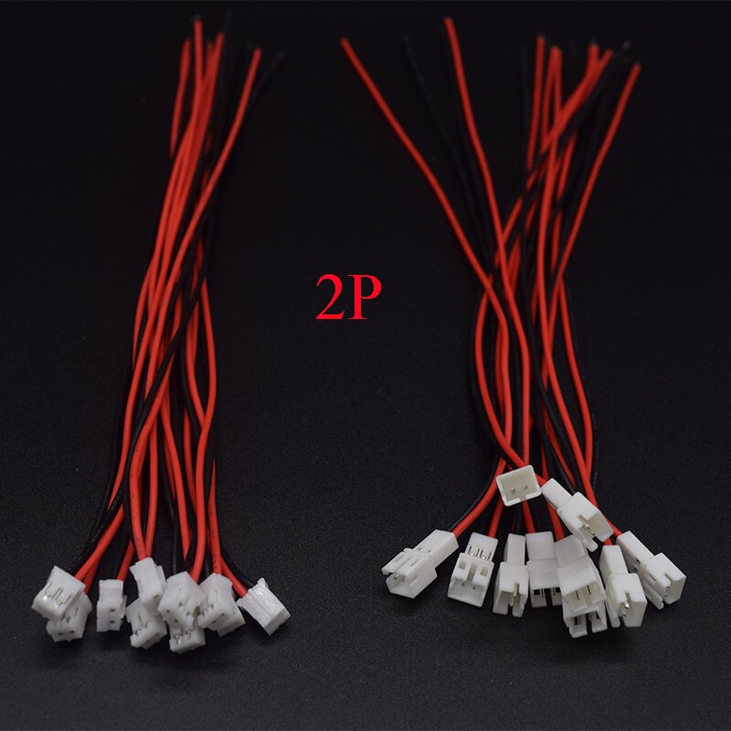 10 paar Micro JST PH 2,0 2P 3P 4P 5P 6PIN Männlich... – Vicedeal