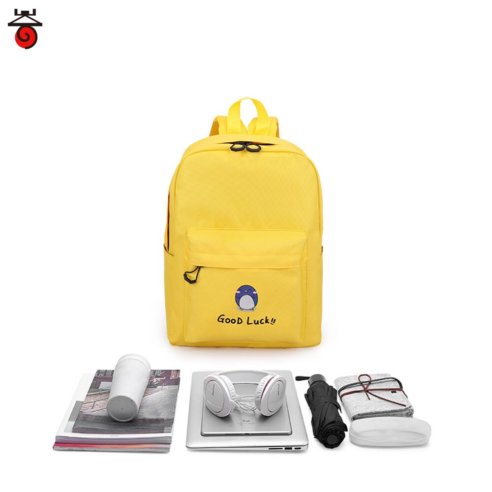 Female Backpack Yellow Women Light Backpacks Mochi... – Grandado