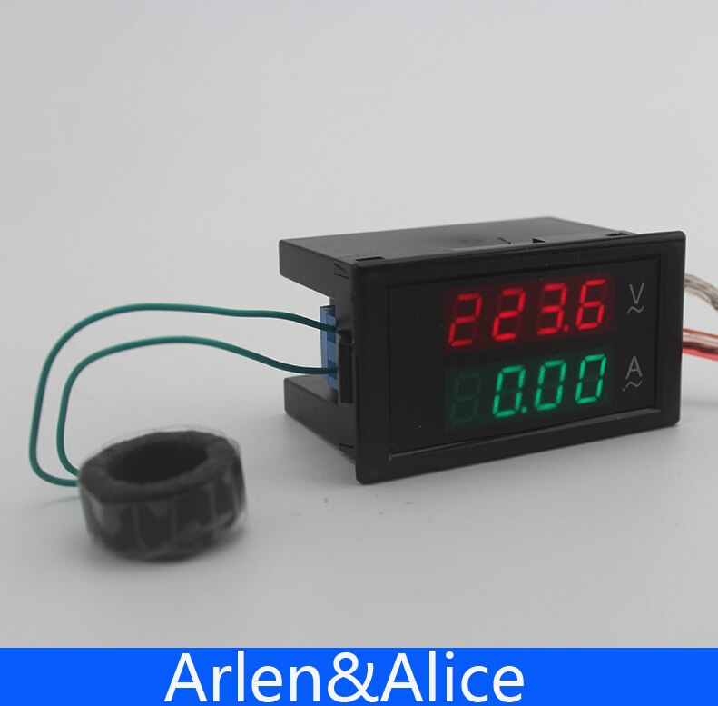 Dual LED 4 digitale D69 display Spanning en stroom... – Vicedeal