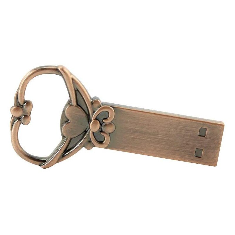 Novelty Cool Metal Love Knot Key Shape 64GB USB 2.... – Vicedeal