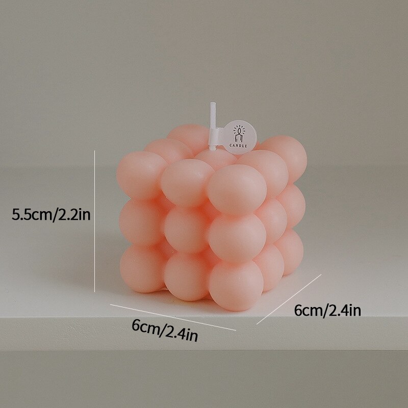 Bubble Cube Aromatherapy Candle Mini DIY Scented C... – Grandado