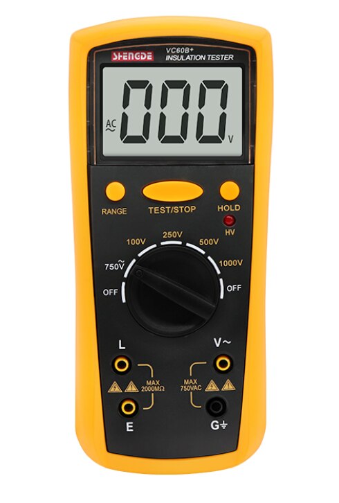 High-precision insulation resistance tester VC60B+... – Grandado