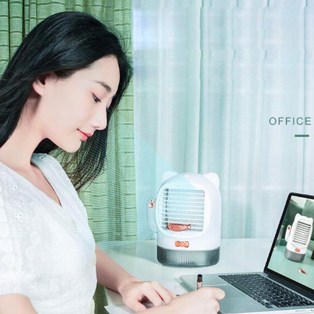 Mini Portable Air Conditioner Artic Cooler LED Tim... – Vicedeal