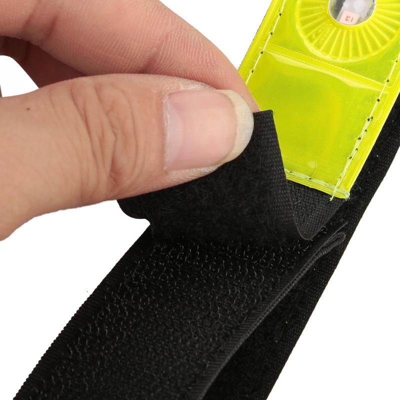 Bicycle Reflective Band LED Light Arm Band Strap P... – Grandado