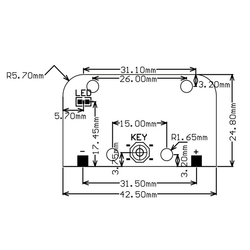 Black Plastic Battery Box Enclosure Case For Acces Grandado
