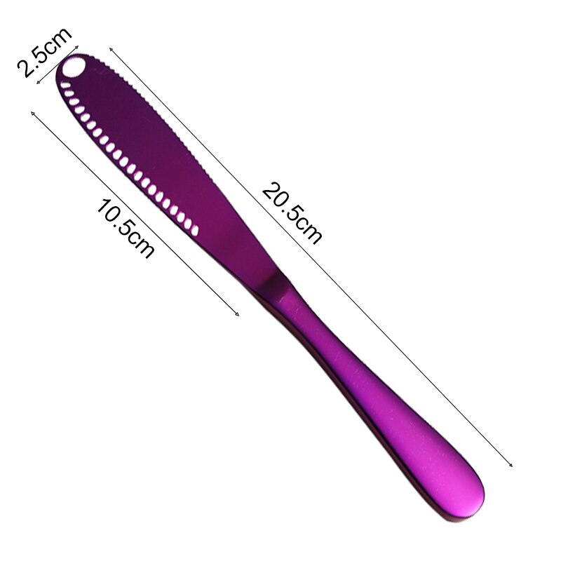 Stainless Steel Multifunction Butter Knife with Ho... – Vicedeal