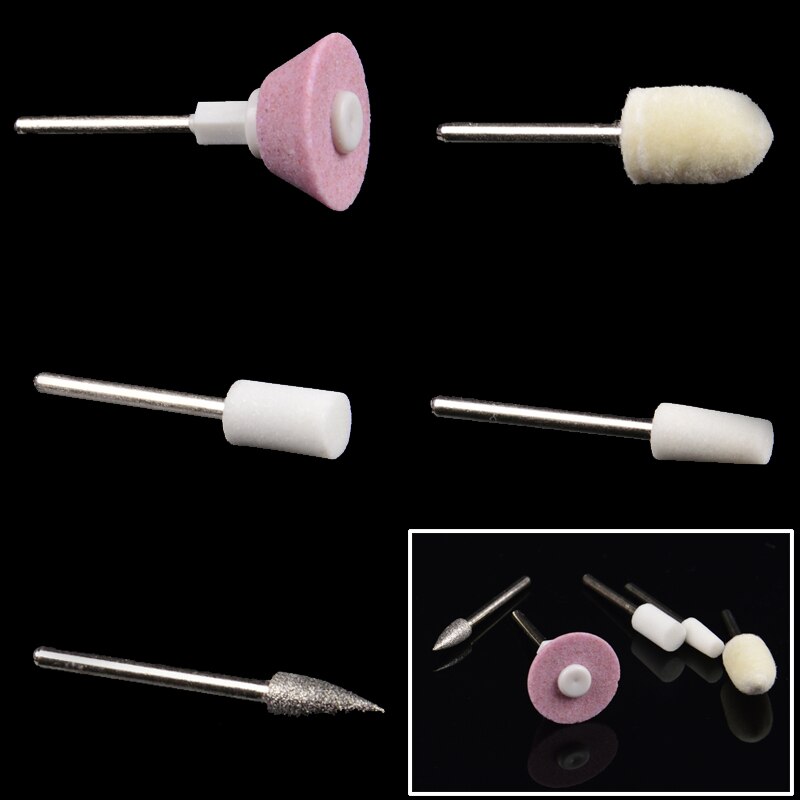ZKO 5Pcs Grinding Stone Head Wool Nail Drill Bit K... – Vicedeal