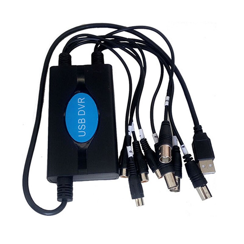 HFSECURITY 4 Channel USB 2.0 Video Capture Card US... – Grandado