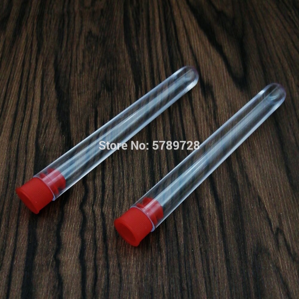 20PCS 12x100mm Clear Plastic Test Tube,School Supp... – Vicedeal